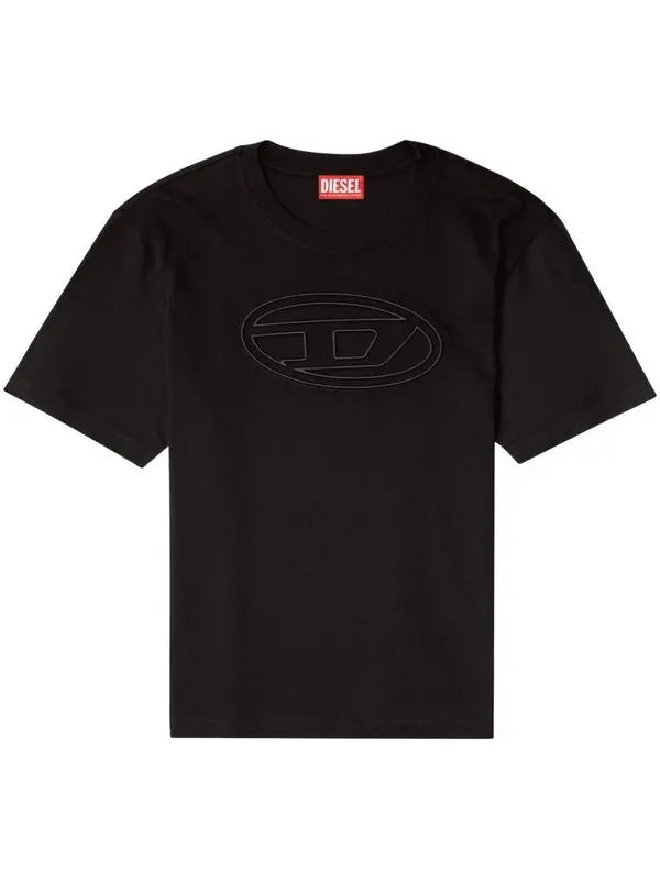 DIESEL® T-adjust-bigoval T-shirt - Black