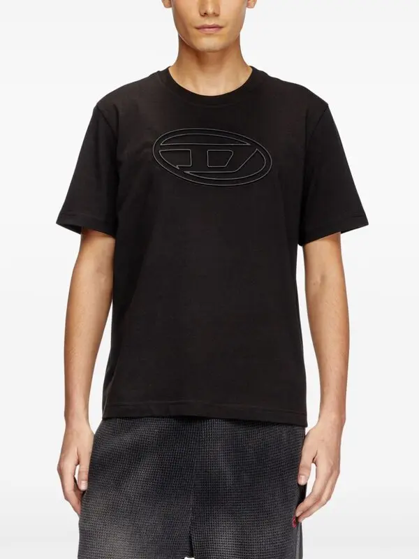 DIESEL® T-adjust-bigoval T-shirt - Black