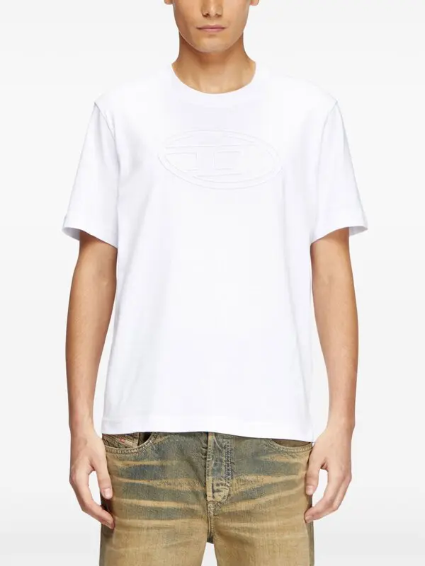 DIESEL® T-adjust-bigoval T-shirt - White