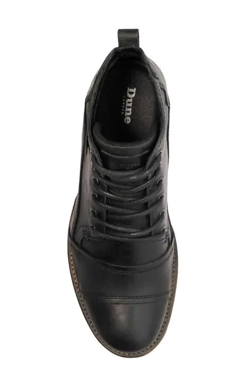 Dune London Simon Leather Boots - Black