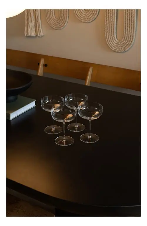 FABLE Set Of 4 The Coupe Cocktail Glasses