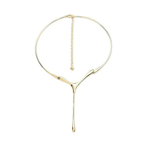 LUCY QUARTERMAINE Vermeil One Drop Necklace - Gold