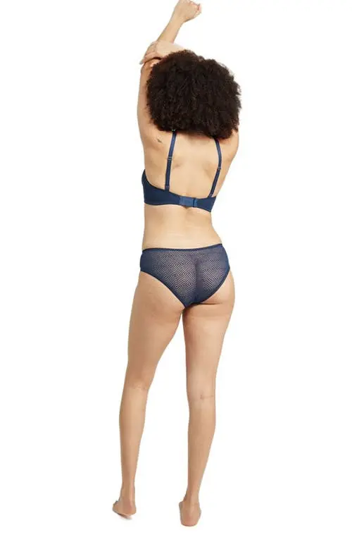 NUDEA The Sheer Deco Hipster Brief3 Pack - Navy