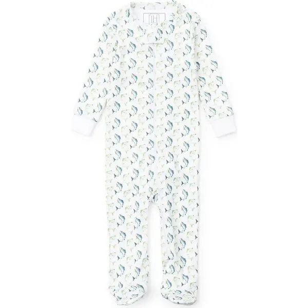 LILA AND HAYES Parker Zipper Pajama - Stars/ Stripes/ And Bows
