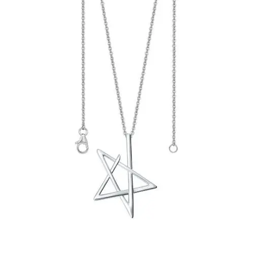 LUCY QUARTERMAINE Sol Star Pendant Necklace - Sterling Silver