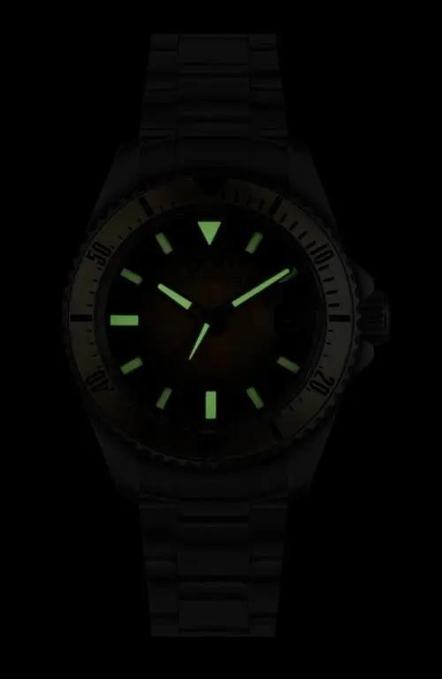 OUT OF ORDER Automatico Quaranta Bracelet Watch - Sand