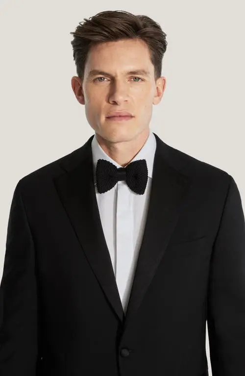 JACK VICTOR Ezra Notched Lapel Wool Tuxedo