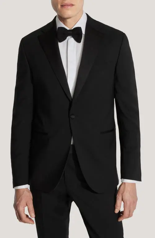 JACK VICTOR Ezra Notched Lapel Wool Tuxedo