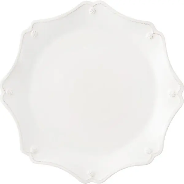 JULISKA Berry And Thread' Scallop Charger Plate - Whitewash
