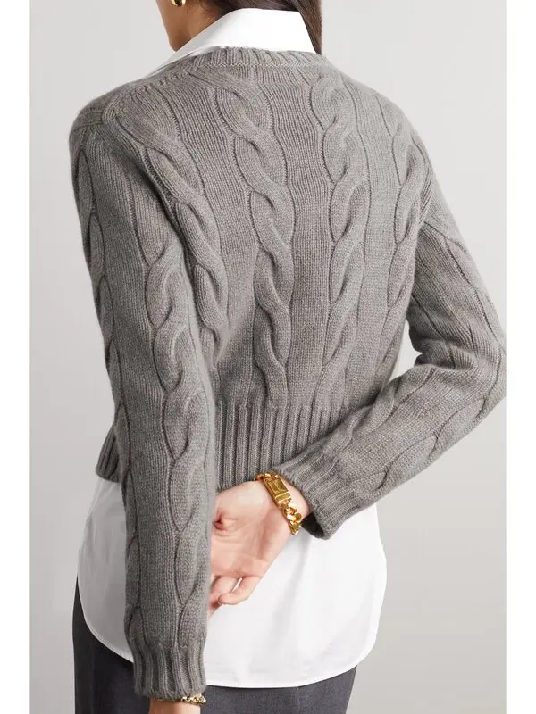 Loro Piana Cable-knit Cashmere Sweater