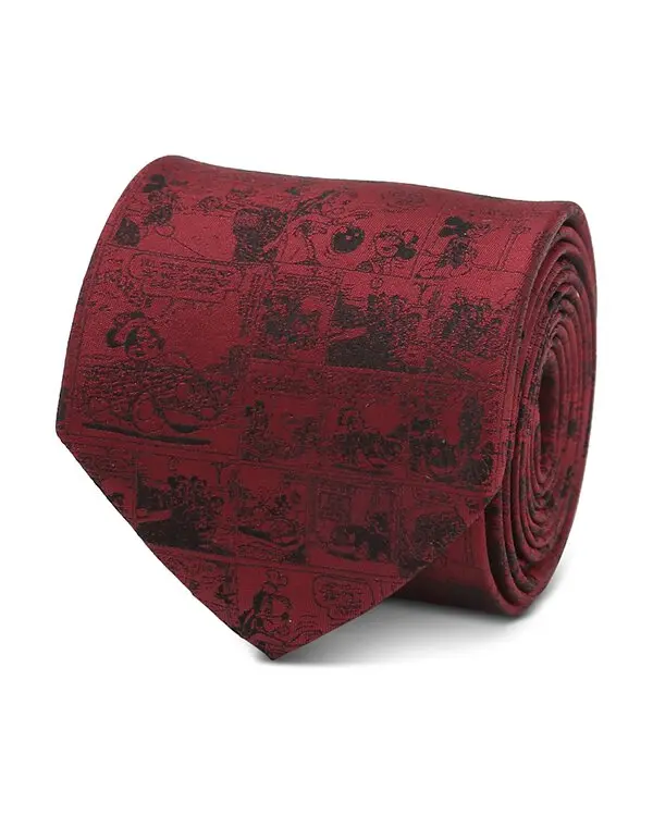 CUFFLINKS, INC. Mickey Mouse Silk Neck Tie - Red