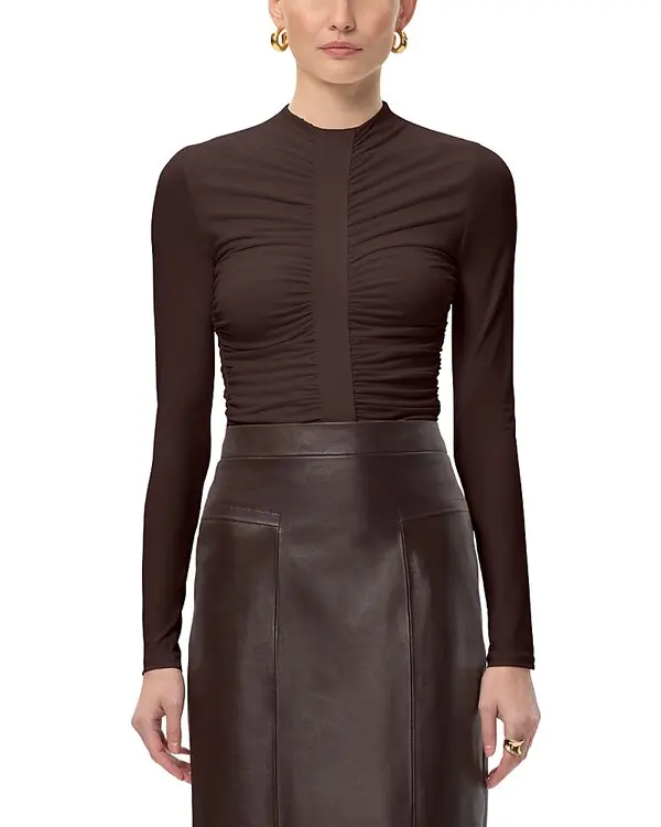 Herve Leger Veronica Top - Walnut