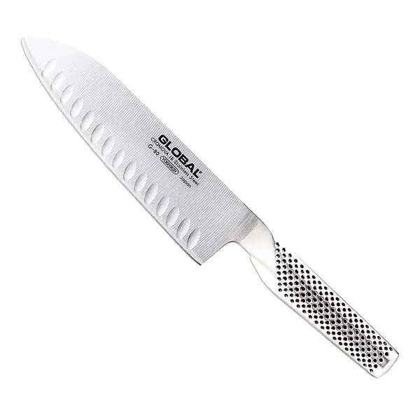 GLOBAL Stainless Steel 7 Santoku Knife - Silver