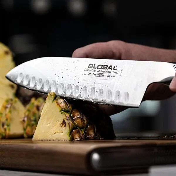 GLOBAL Stainless Steel 7 Santoku Knife