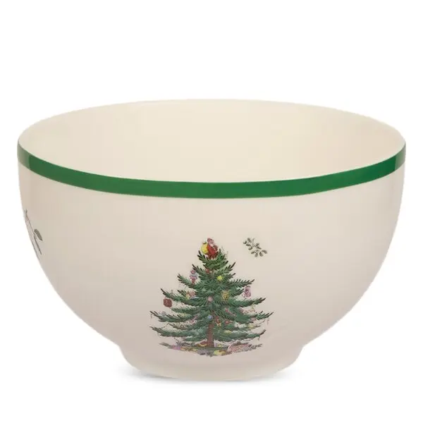 SPODE Christmas Tree Rice Bowl