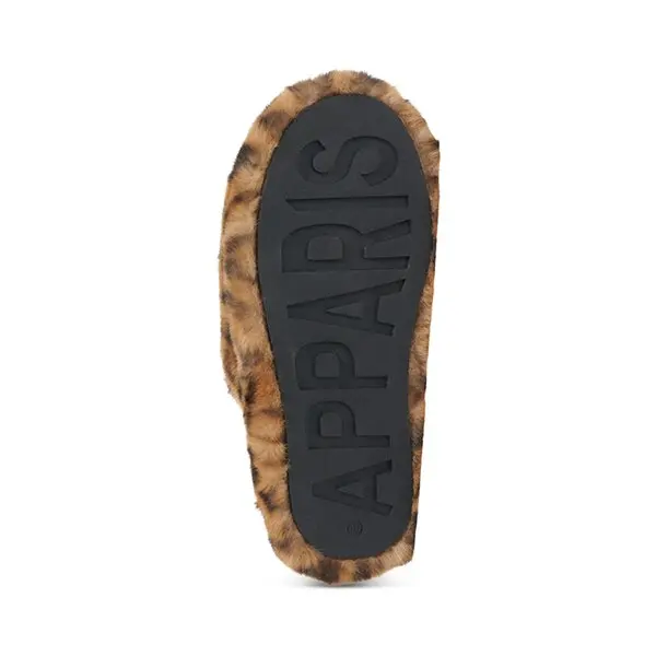 Apparis Dillon Slide Slipper - Leopard