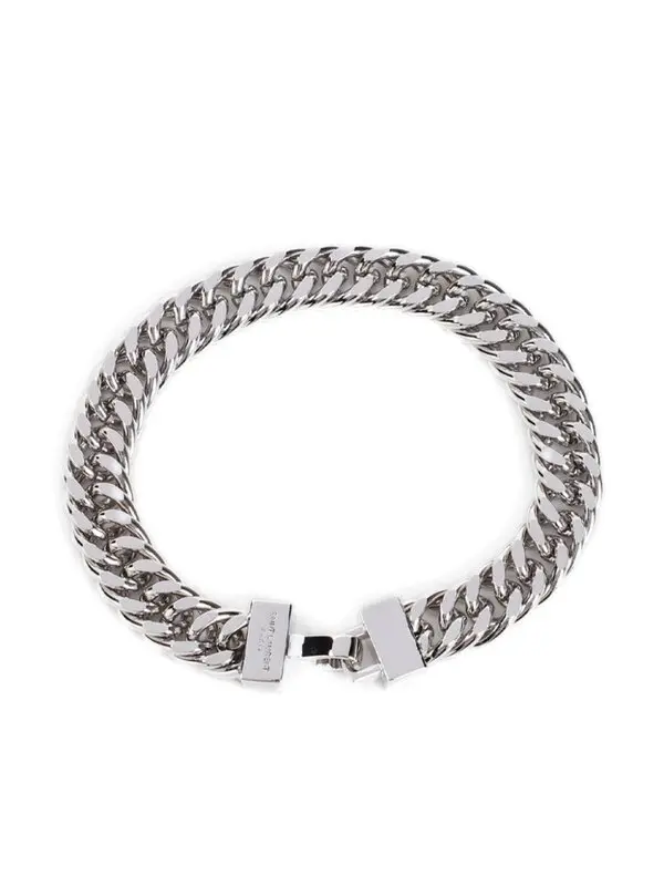 Saint Laurent Chain Bracelet - Silver
