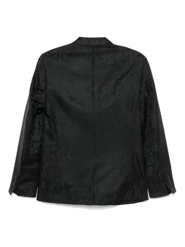 John Richmond Single-breasted Jacquard Blazer
