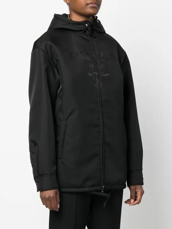 Prada Re-nylon Hooded Jacket