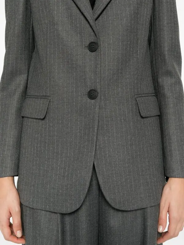 DRHOPE Pinstriped Blazer
