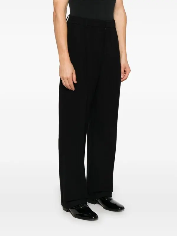 Saint Laurent Striped Flannel Trousers