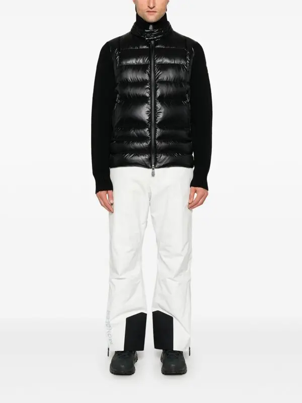 Moncler Panelled Jacket - Black