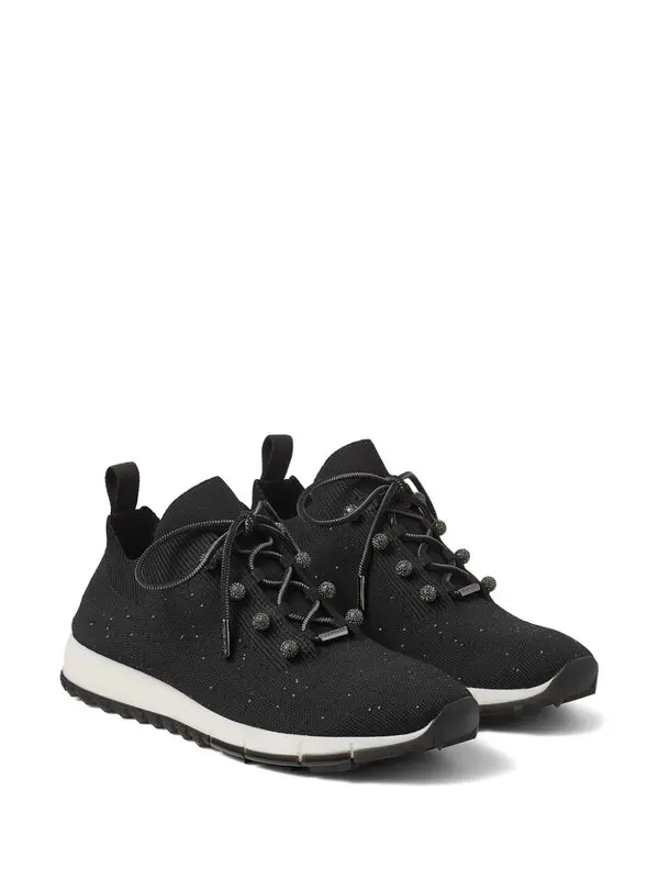 JIMMY CHOO Veles Sneakers - Black