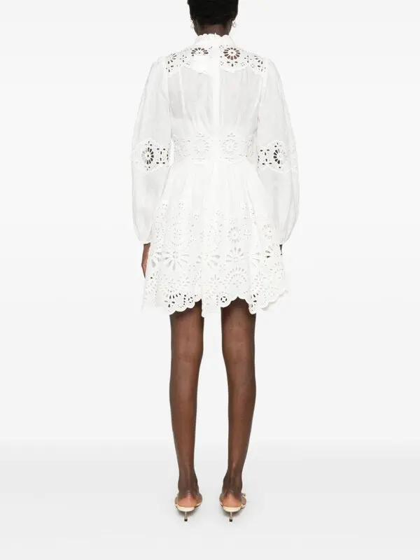 zimmermann acacia mini dress Zimmermann Acacia Scallop Mini Dress by Zimmermann