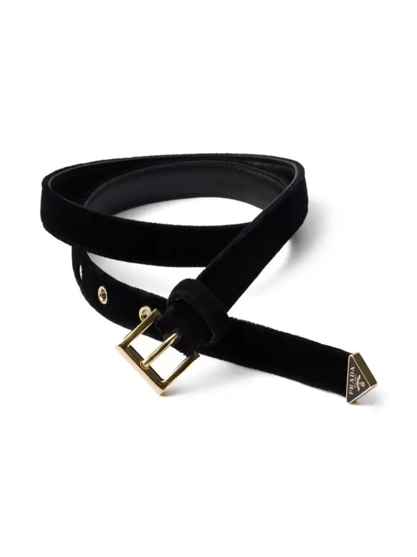 Prada Velvet Belt