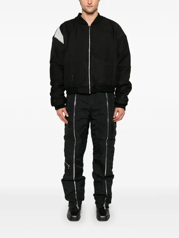 WHO DECIDES WAR Patchwork Jacket