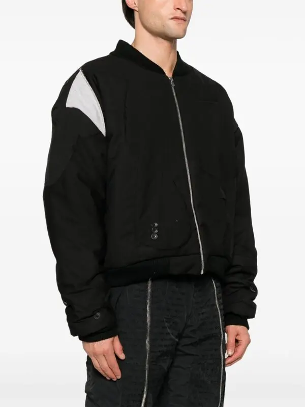 WHO DECIDES WAR Patchwork Jacket