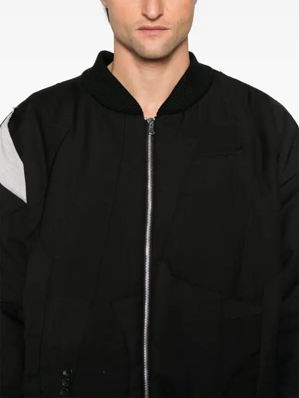 WHO DECIDES WAR Patchwork Jacket