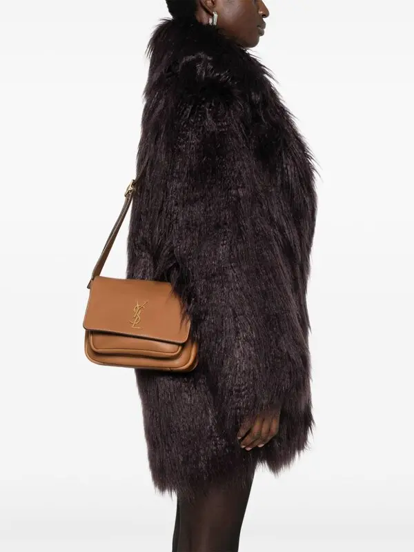Saint Laurent Niki Besace Crossbody Bag - Brown