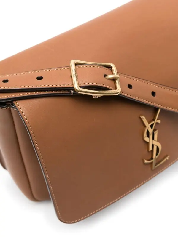 Saint Laurent Niki Besace Crossbody Bag - Brown