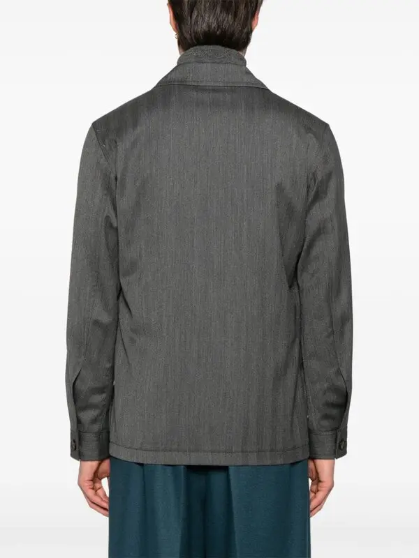 Tagliatore Tempest Shirt Jacket - Grey