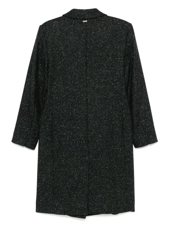BOSS Patterned Jacquard Coat