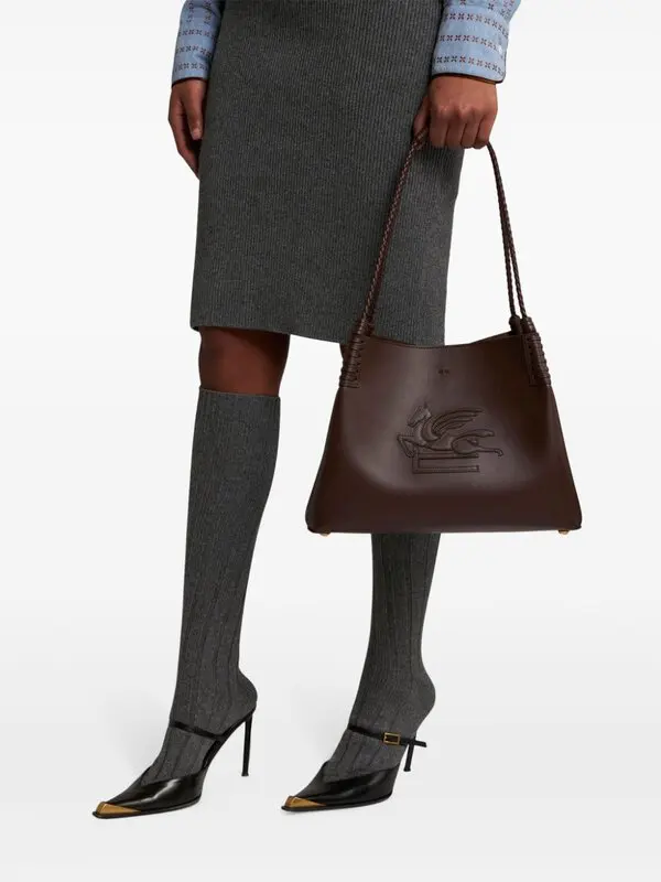 Etro Small Libra Tote Bag - Brown