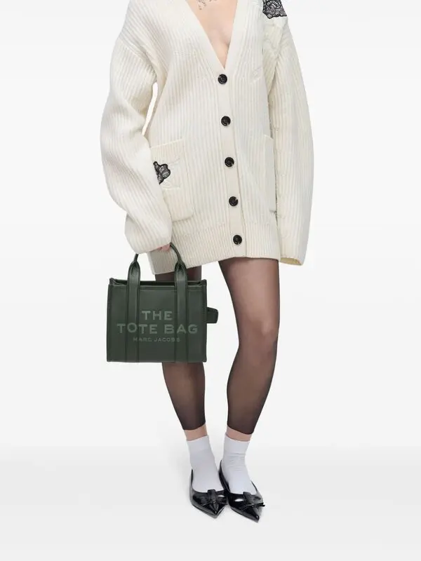 Marc Jacobs Leather Tote Bag - Green