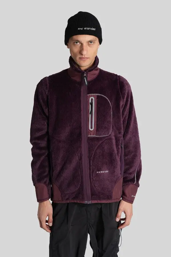 AND WANDER Casual Jacket - Purple