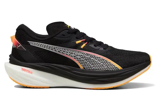 PUMA Deviate Nitro 3in Sneakers - Black/sun Stream