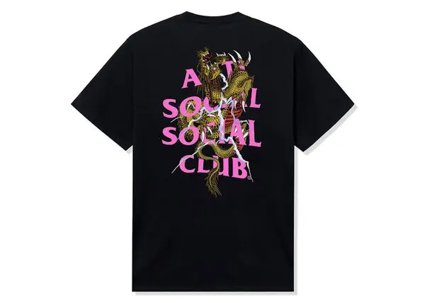 ANTI SOCIAL SOCIAL CLUB Double Dragon 2 Tee Shirt