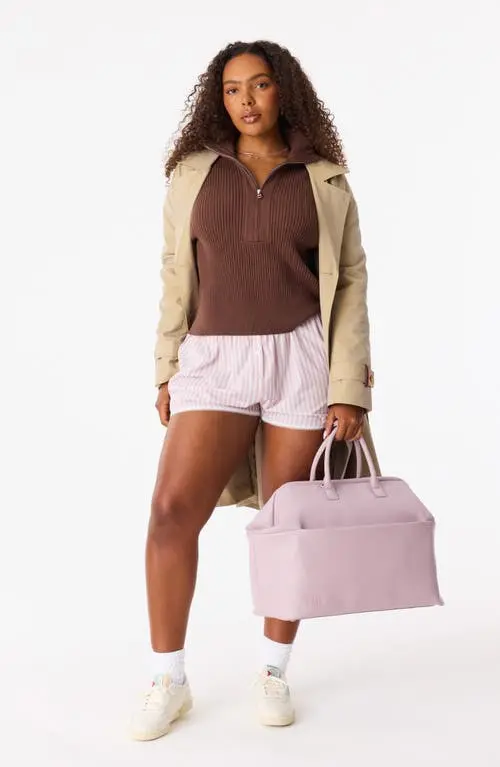 BEIS The Wicked Faux Leather Weekend Bag