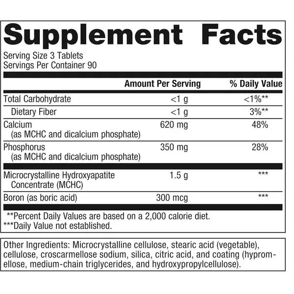 METAGENICS Bone Builder With Boron 270 Tablets
