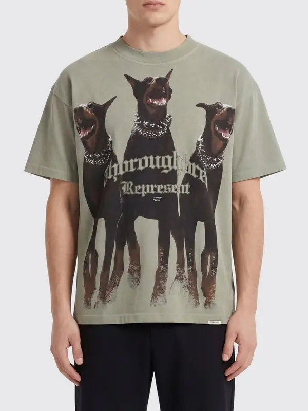 REPRESENT T-shirt - Kaki