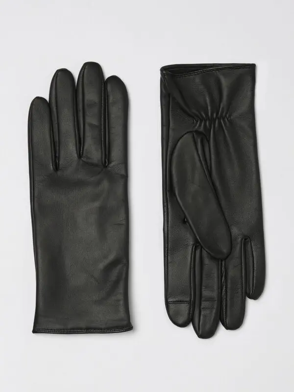 BOSS Leather Gloves - Black