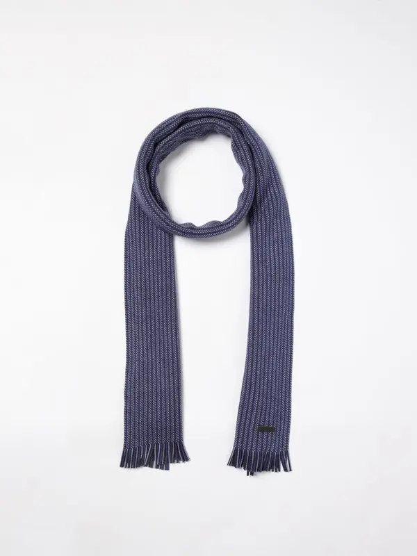 BOSS Hat And Scarf Set - Blue
