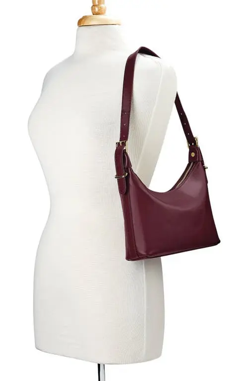 Gigi New York Blake Shoulder Bag - Bordeaux