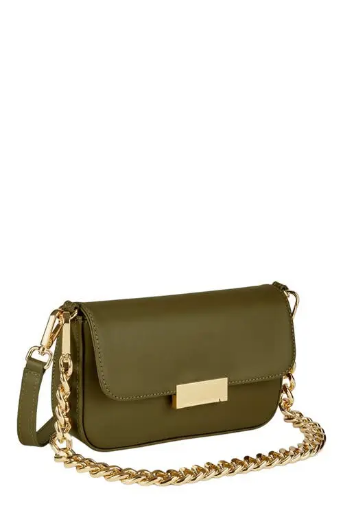 Gigi New York Edie Shoulder Bag - Olive