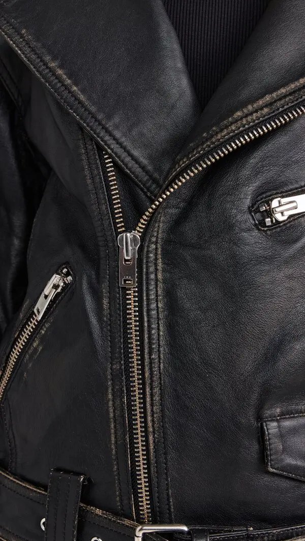 IRO PARIS Dylan Leather Biker Jacket
