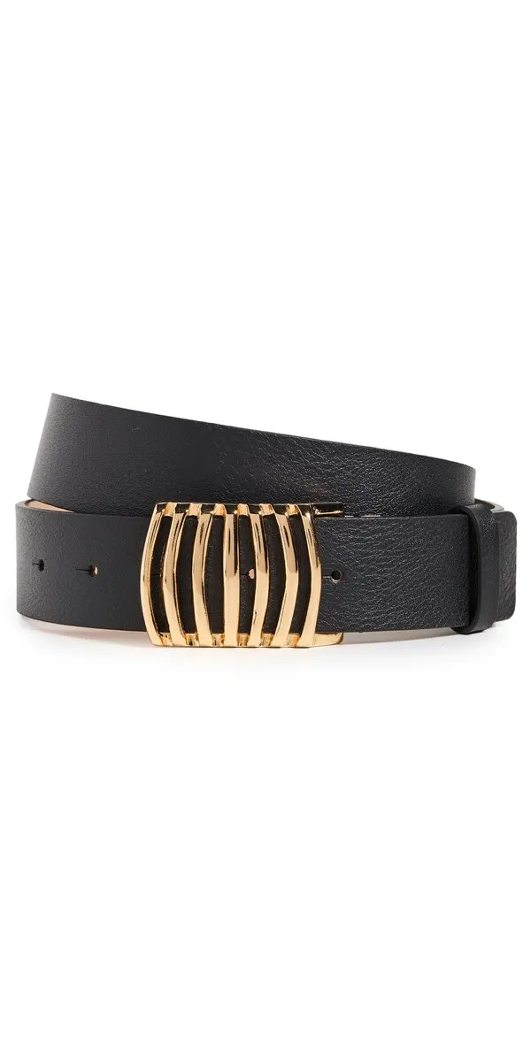 B-Low The Belt Milo Belt In Black Gold - 50% Off | Editorialist display picture 2